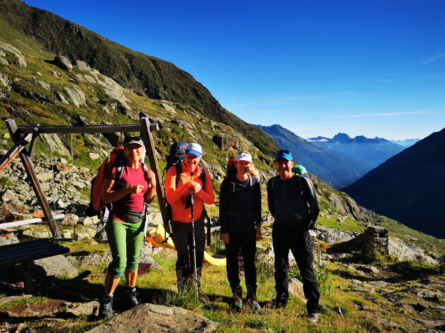 Auf dem Stubaier Höhenweg zum Wilden Freiger | Alpenkranzl Erding